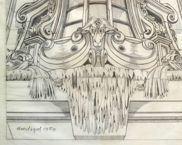 David Edward Byrd - New York Yacht Club W 44Street, original 1975 ...