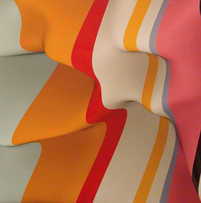 Joe Doyle and Diane Rosenblum - Noland Yellow and Black, 54x54 Flat ...