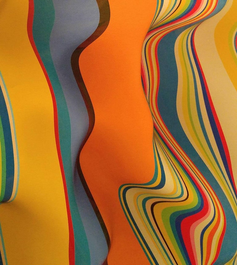 Joe Doyle and Diane Rosenblum - Noland Yellow and Black, 54x54 Flat ...