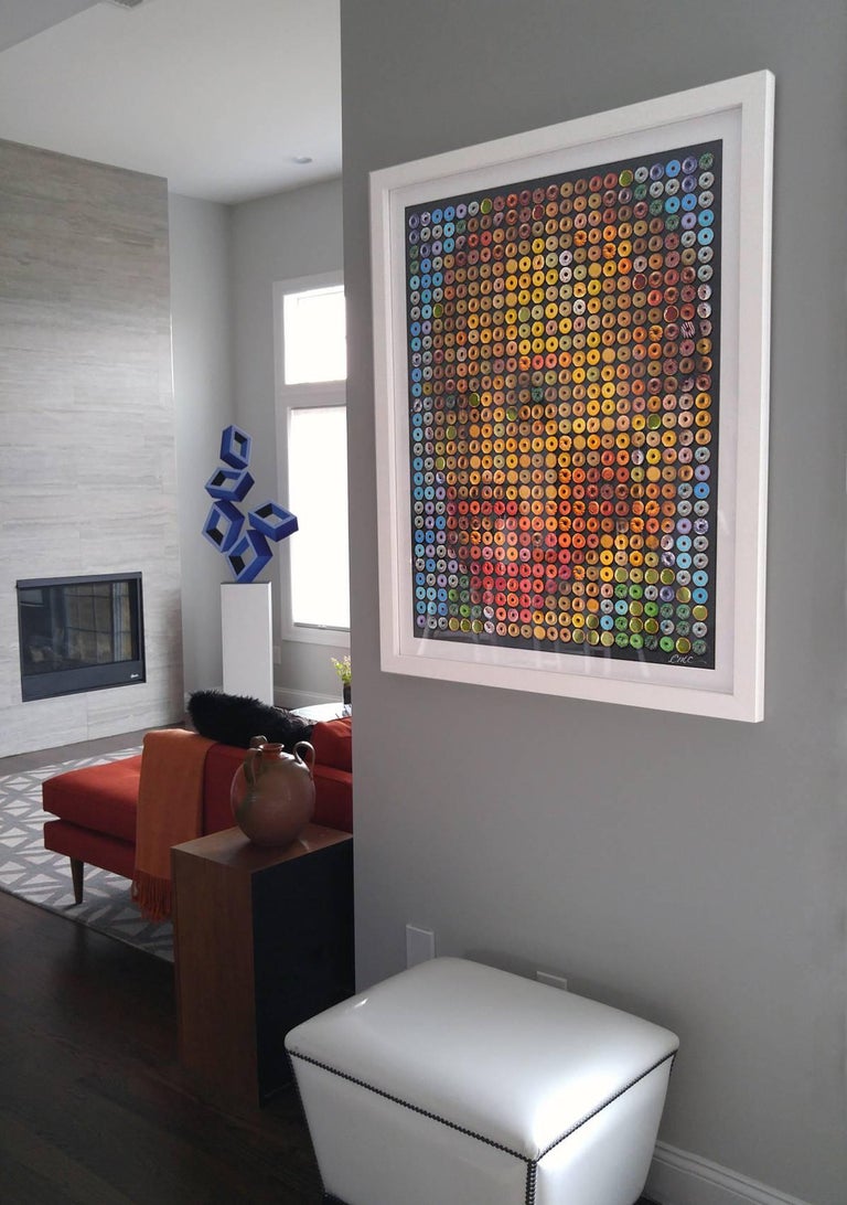Candice CMC - Vincent Van Donuts, 46x38" One of a kind photographic ...
