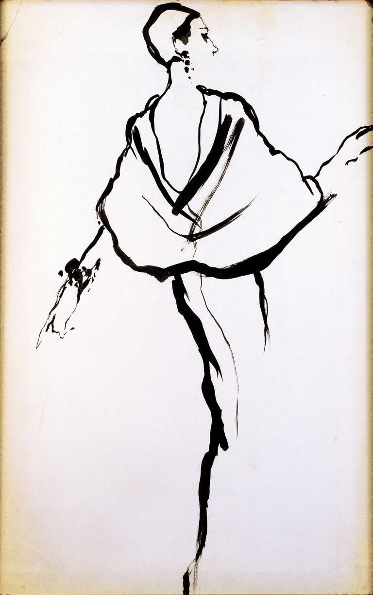 Antonio Lopez - DOUBLE SIDED DRAWING Charles James, Bill Cunningham’s ...