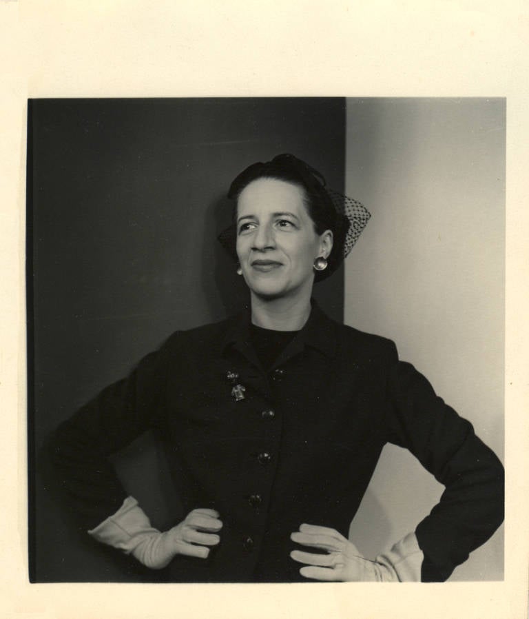 Louise Dahl-Wolfe - Portrait of Diana Vreeland. FROM THE PRIVATE ...
