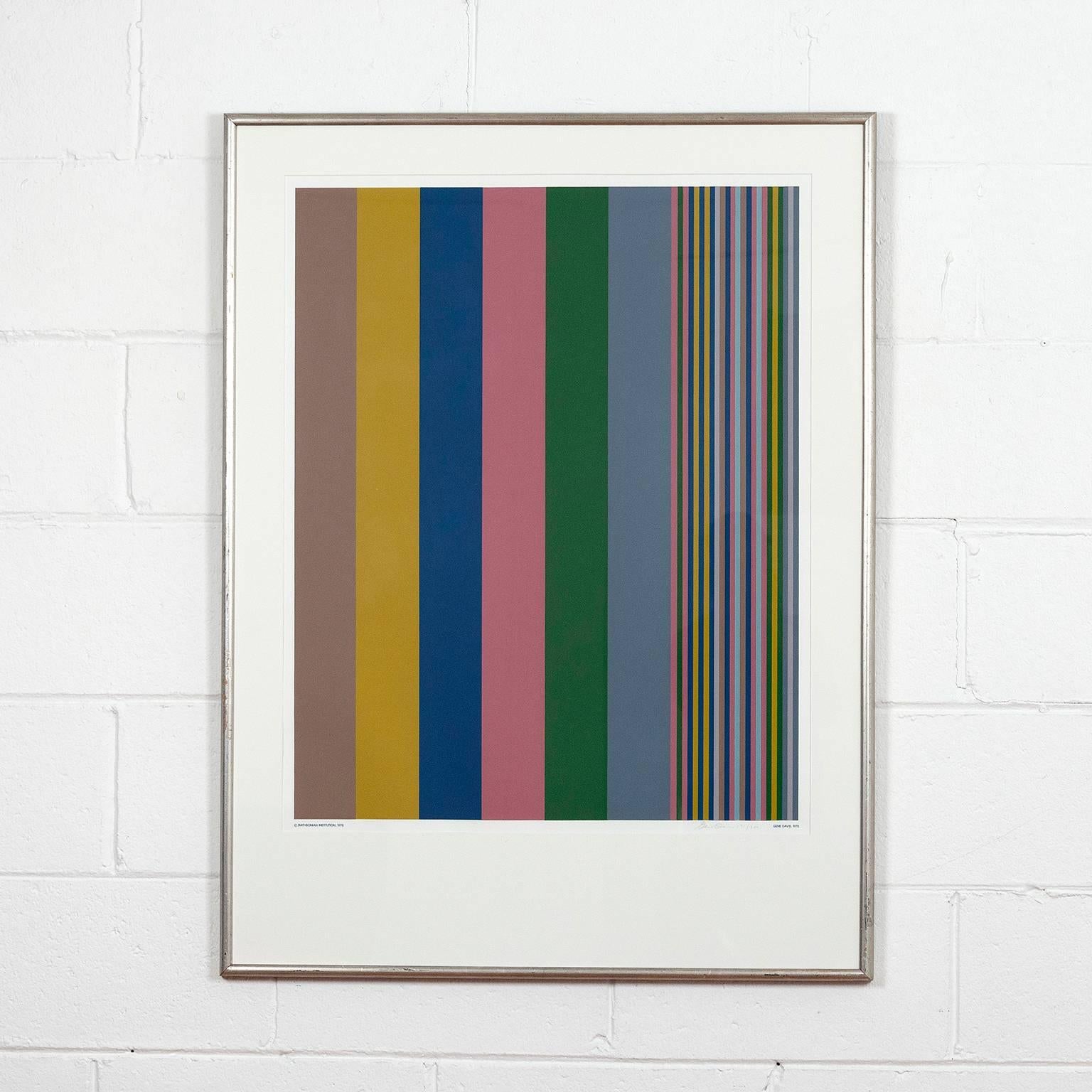 Gene Davis - SMITHSONIAN at 1stDibs