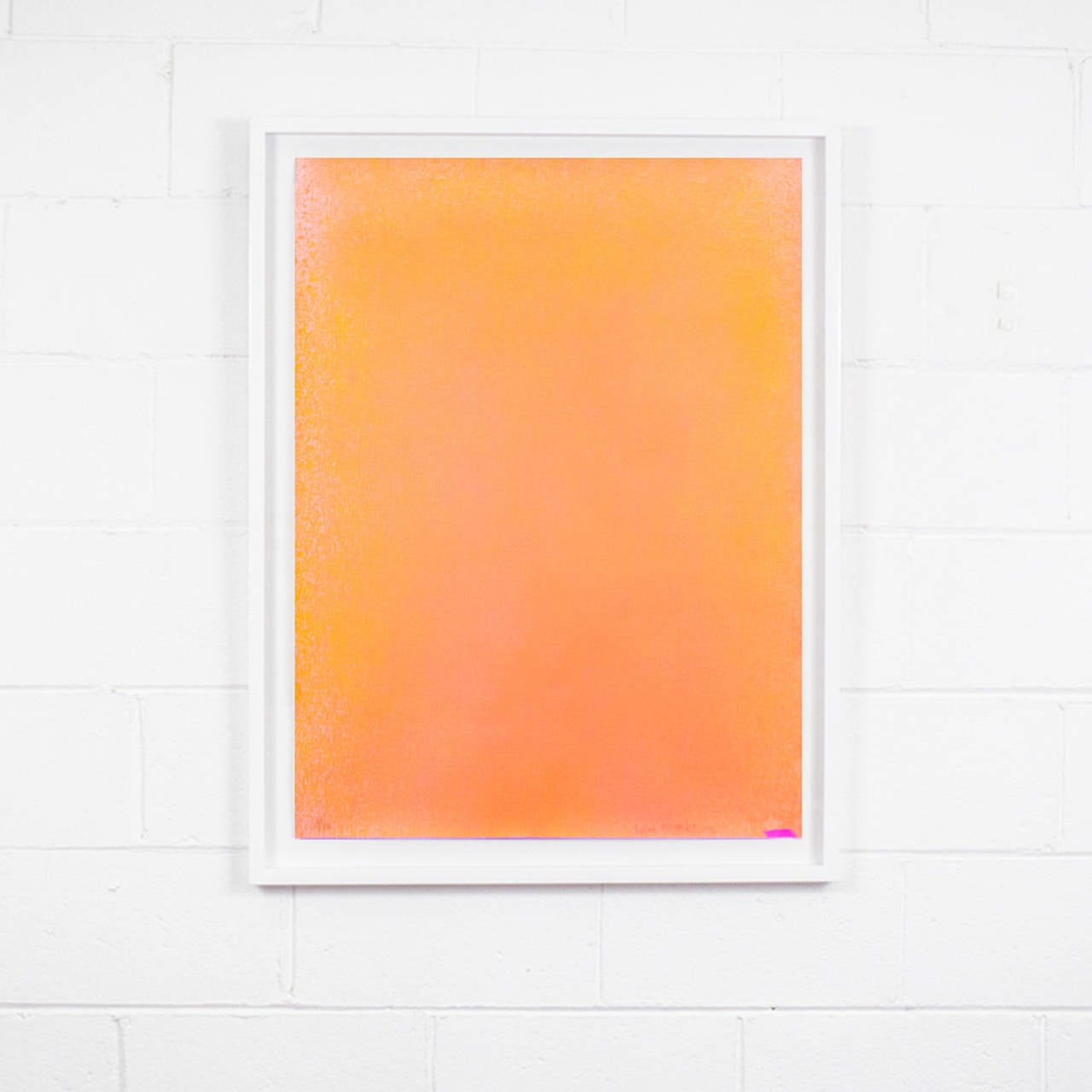 Jules Olitski - Orange Spray at 1stDibs