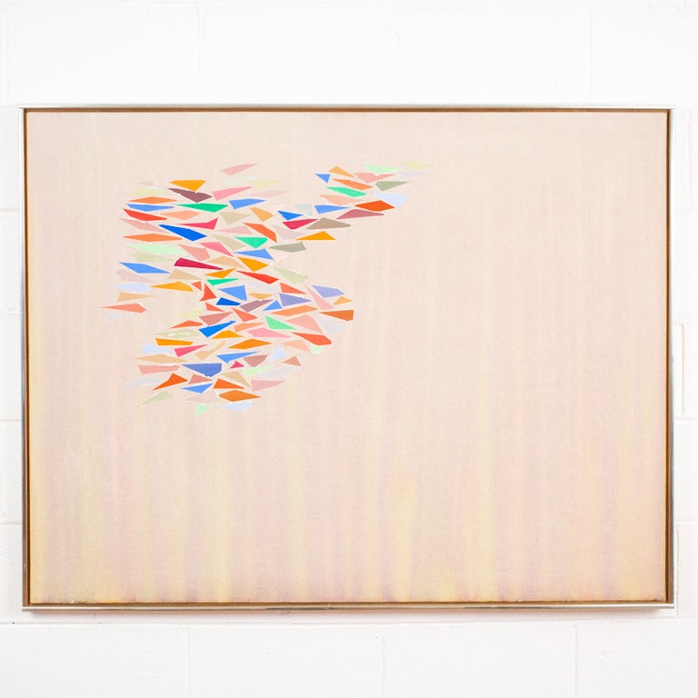 Robert Goodnough, 1917-2010 - Colors on Purple Gold at 1stDibs