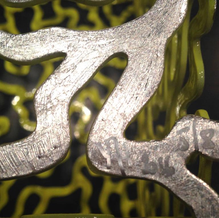 Yolanda et H - "CORAL", steel sculpture, inspired by brain coral forms ...