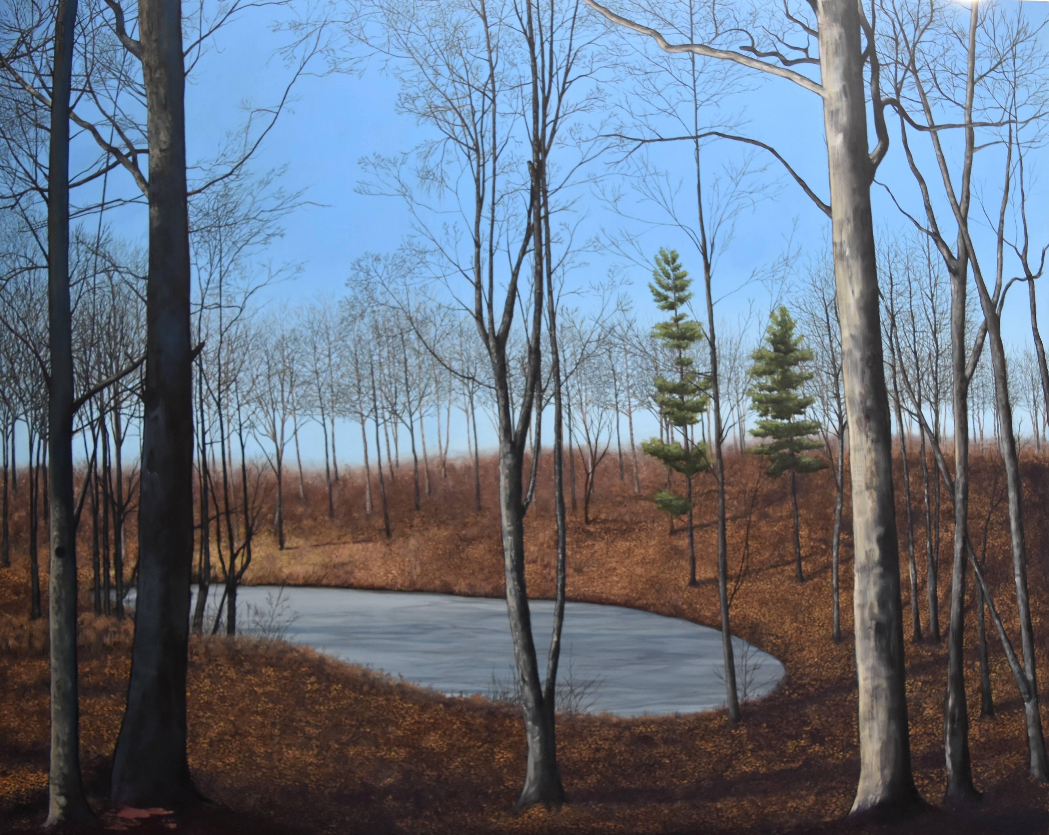 Eileen Murphy - The Three Graces (Realistic Landscape Oil Painting of ...