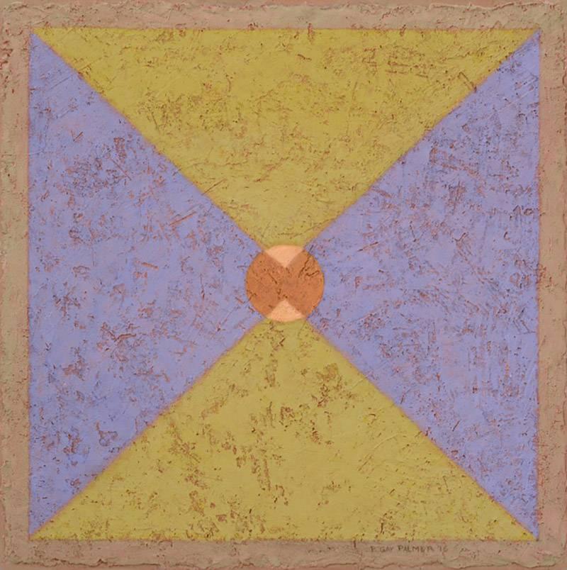 Phyllis Palmer - Insight 1 (Tempera and Plaster Olive / Lavender ...