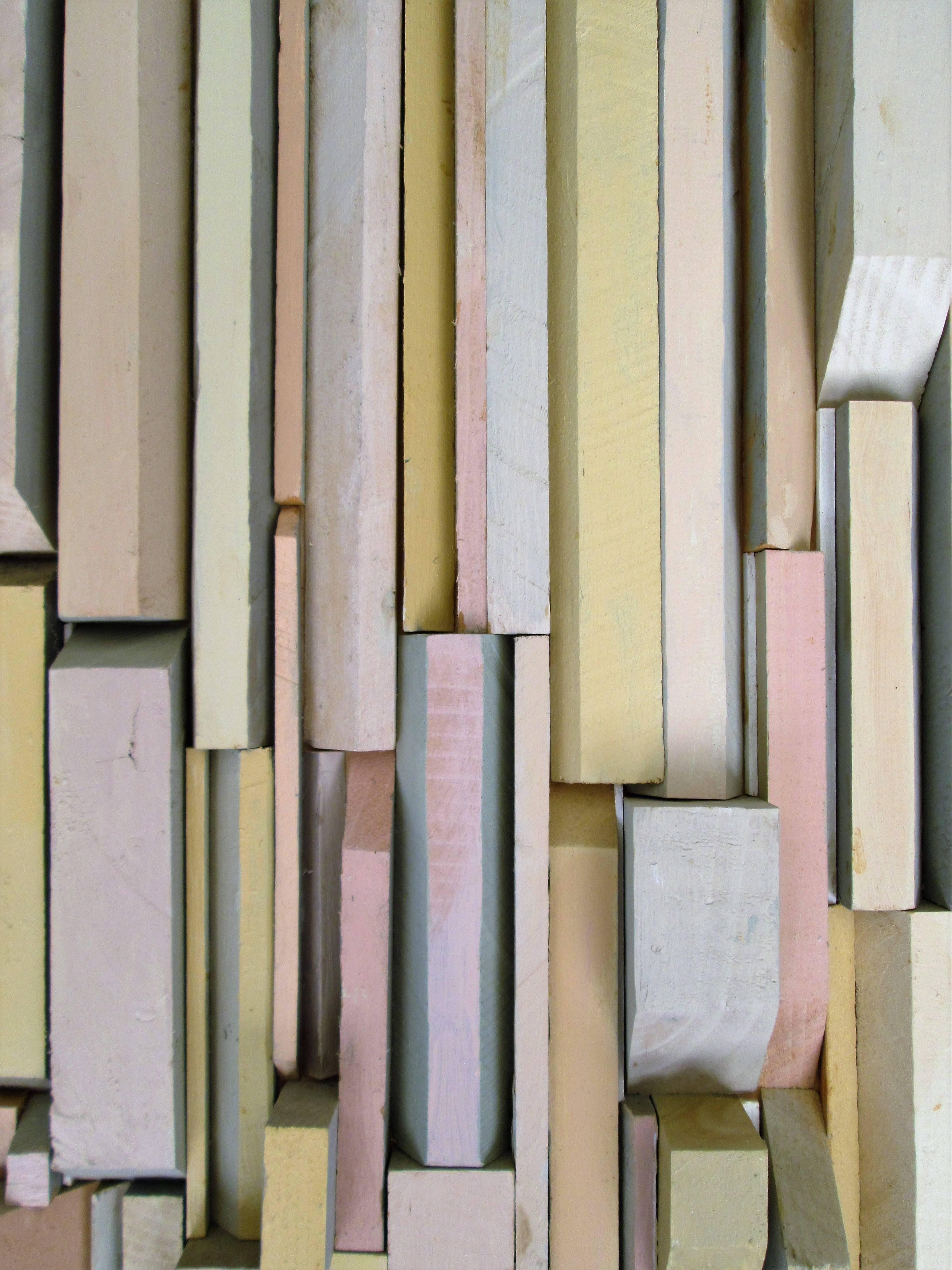 Stephen Walling - Having a Fit (Earth-toned Abstract 3-D Wooden Wall ...