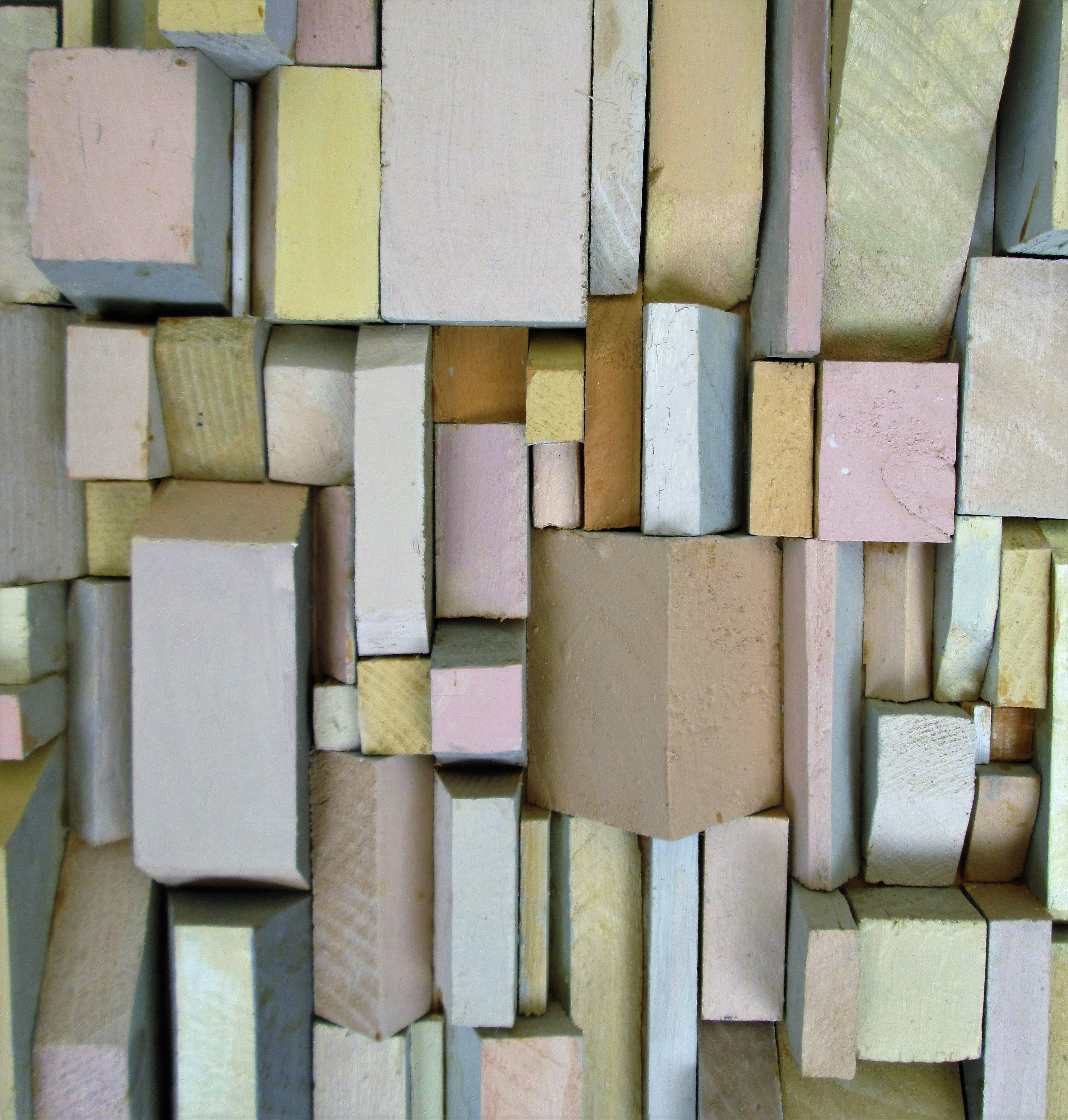 Stephen Walling - Having a Fit (Earth-toned Abstract 3-D Wooden Wall ...