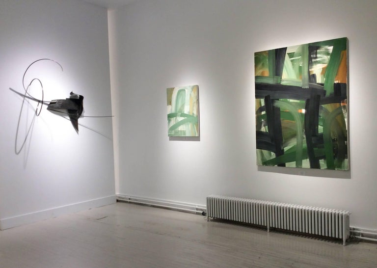 Christopher Engel - Somber Beginnings (Vertical Gestural Abstract ...