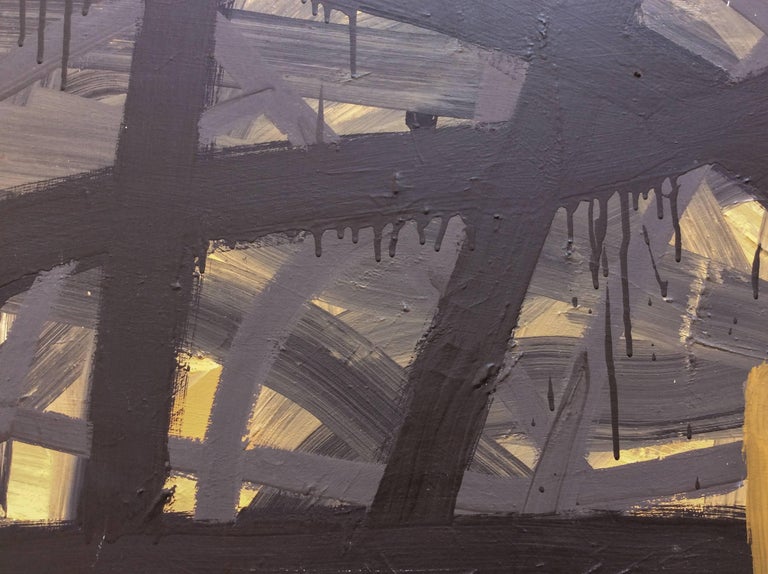 Christopher Engel - Criss Cross (Abstract Expressionist Oil Painting in ...