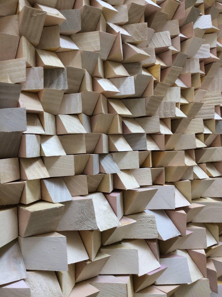 Stephen Walling - Multi-Faceted (Neutral Abstract Mid-Century Modern 3D ...