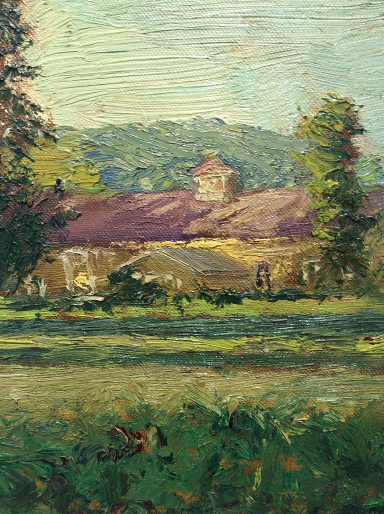 Harry Orlyk - #5512 Remembering Warren: Impressionist Landscape Oil ...