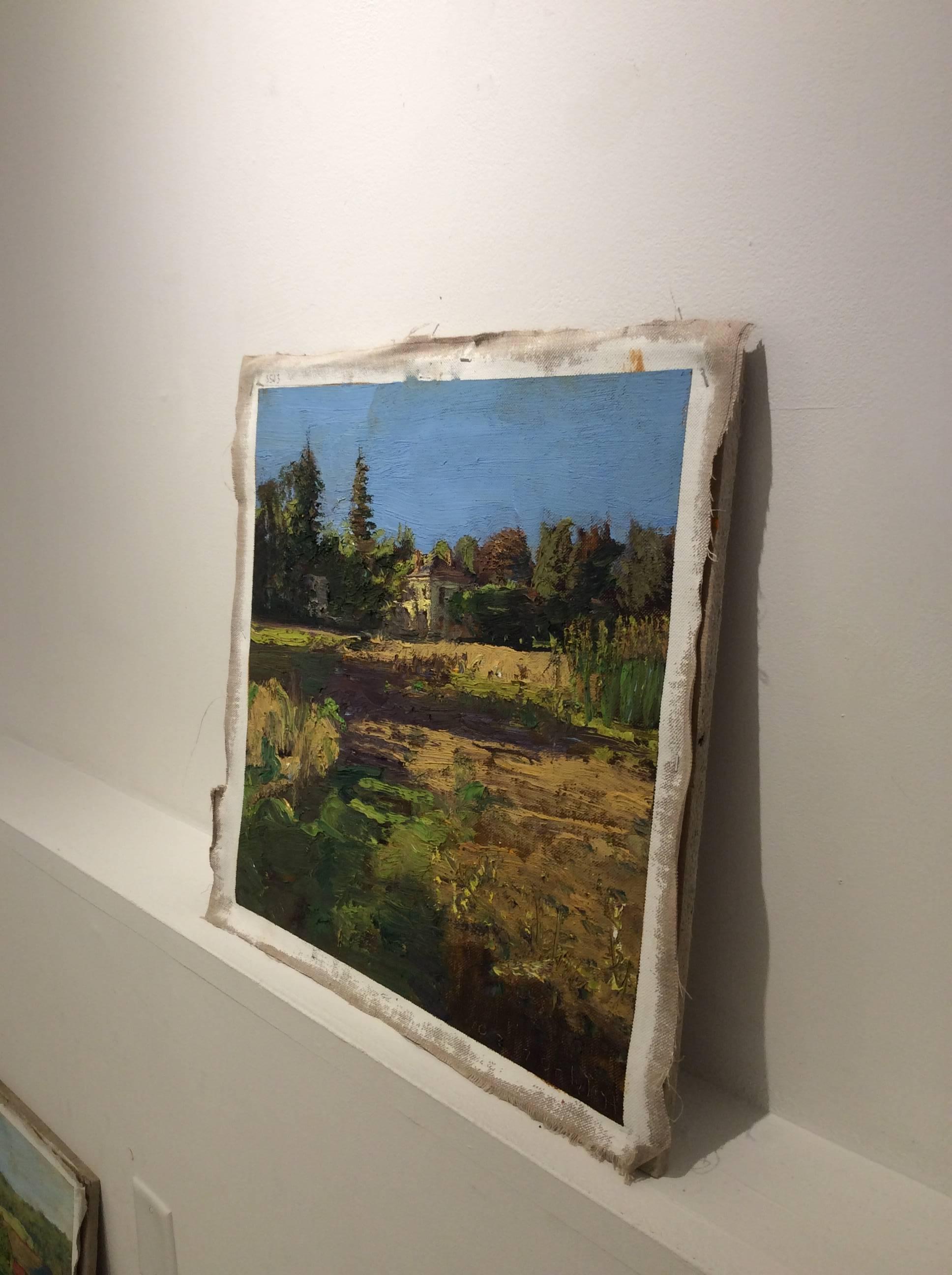 Harry Orlyk - #5513 House on East Main: Modern Impressionist Landscape ...