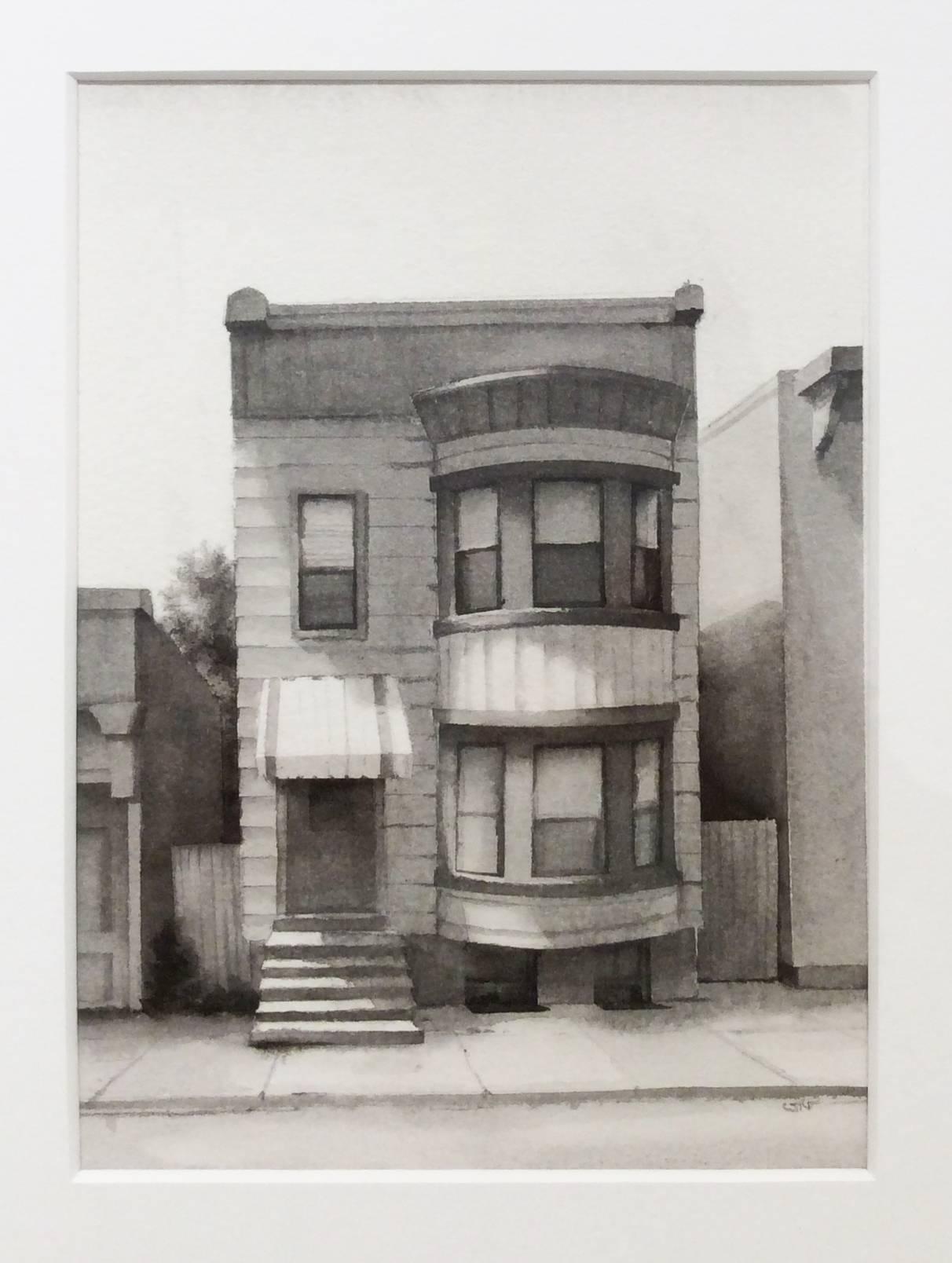 Scott Nelson Foster - Fourth Street II (Modern Realist Cityscape in ...