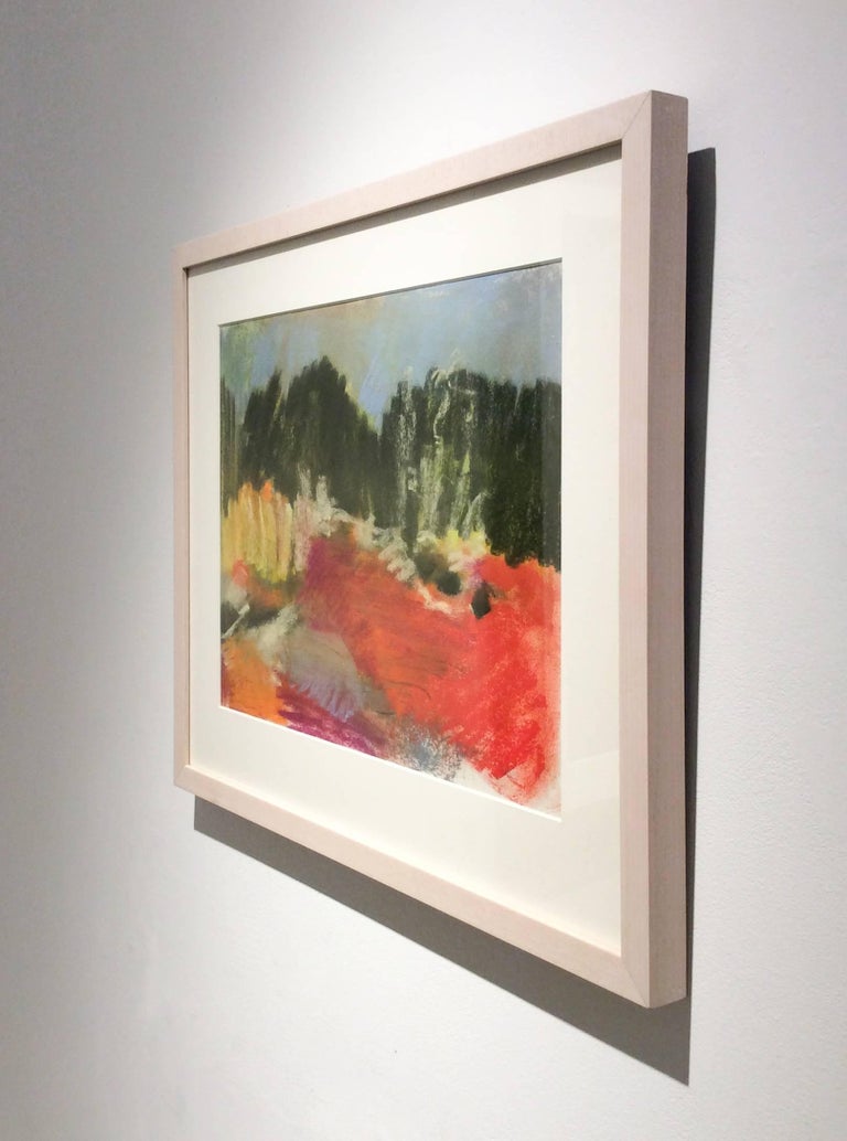 Nancy Rutter - Berkshire View (Ethereal Abstracted Landscape Pastel on ...
