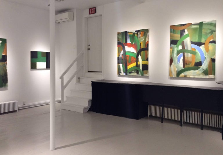 Christopher Engel - Parade (Large Abstract Expressionist Painting in ...