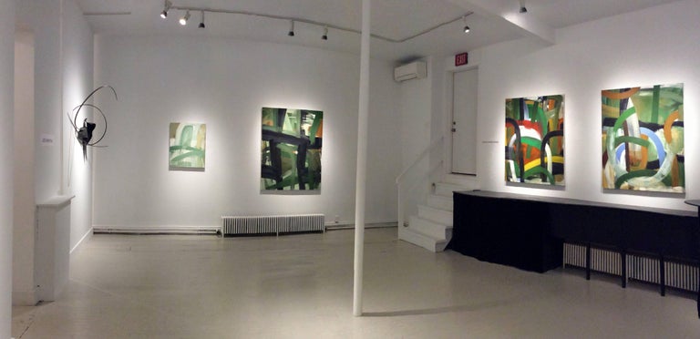 Christopher Engel - Parade (Large Abstract Expressionist Painting in ...