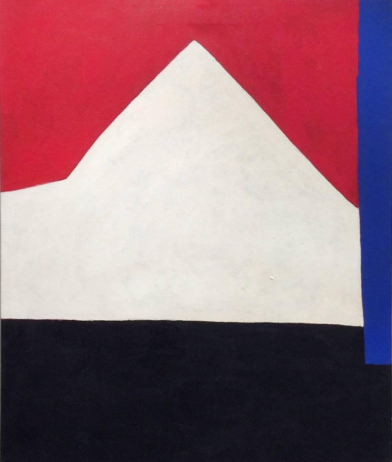 Stephen Brophy - Hammock I (Square Abstract Geometric Painting on ...