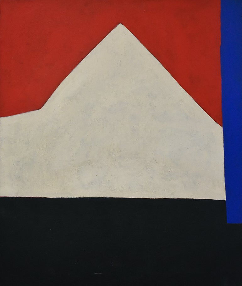 Stephen Brophy - Hammock I (Square Abstract Geometric Painting on ...