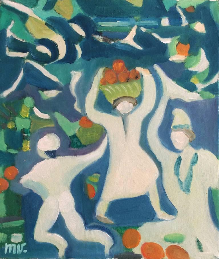 Marion Vinot - Market Day II For Sale at 1stDibs