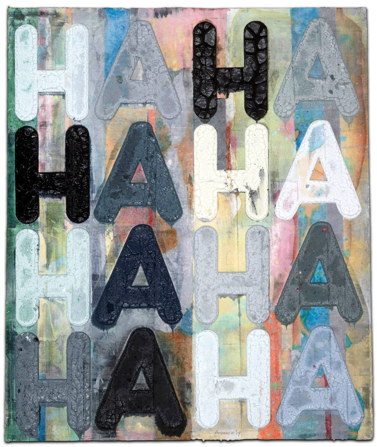 Mel Bochner - Ha Ha For Sale at 1stDibs