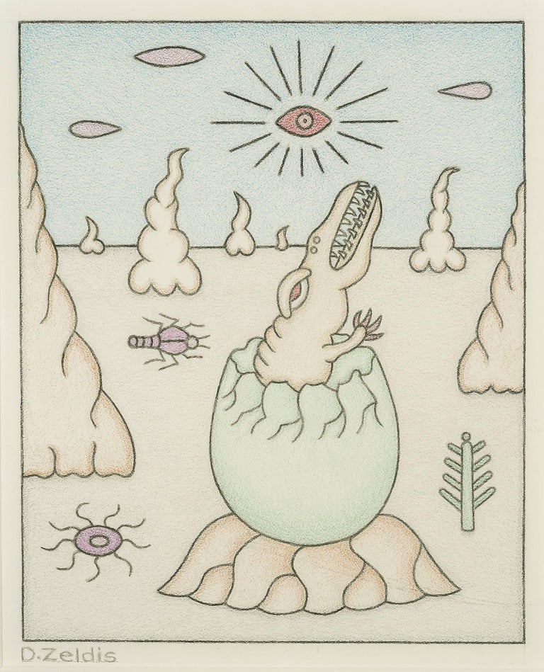 Thornton Dial, Sr. - Eyes in the Jungle For Sale at 1stdibs