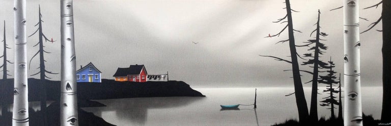 Natasha Miller - The colors of the cove at 1stDibs | pond cove paint