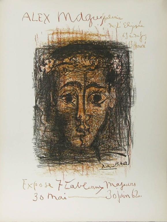 Pablo Picasso - Affiche Pour Alex Maguy at 1stDibs