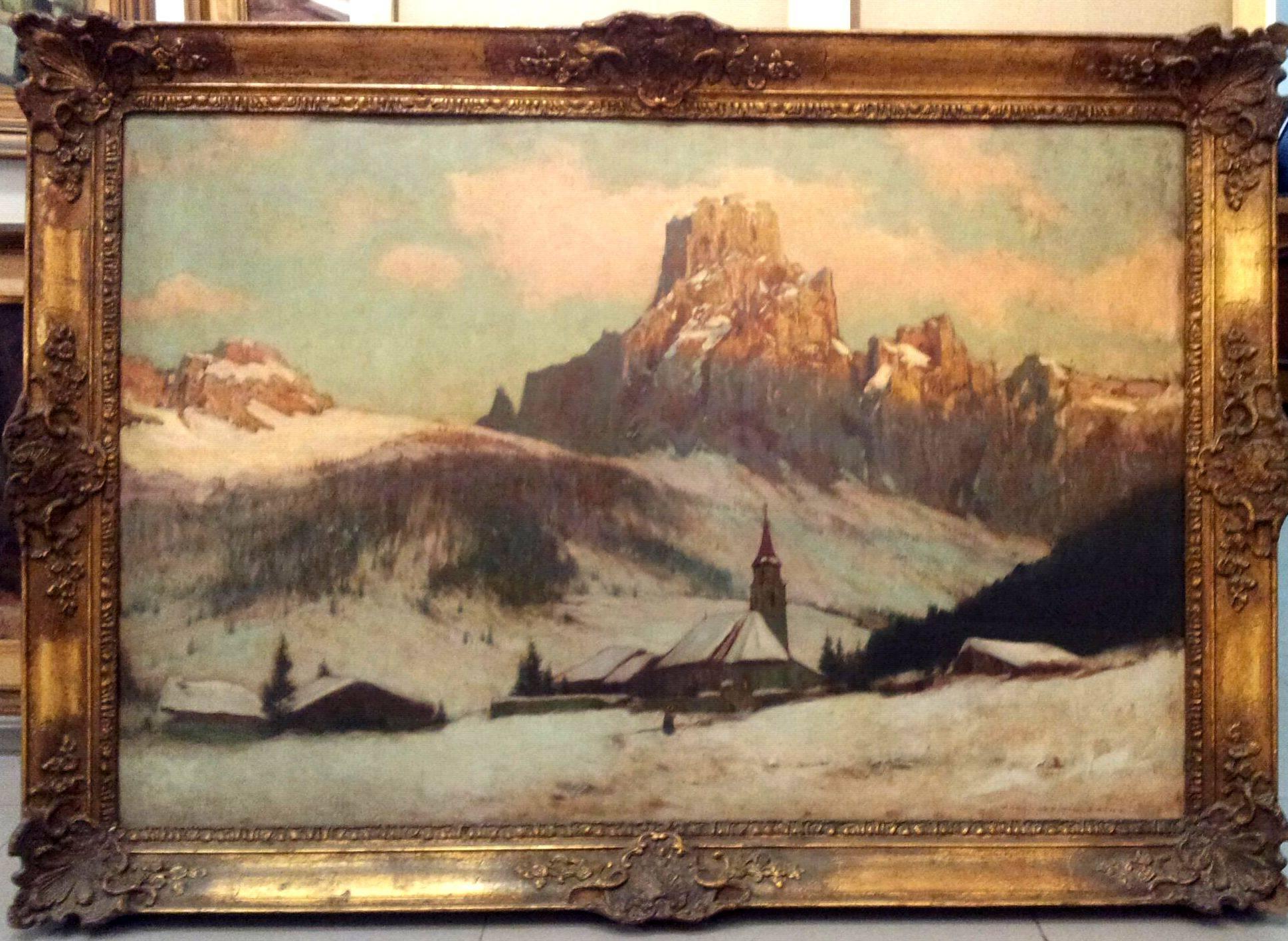 Karl Ludwig Prinz - Winter Landscape in Austria For Sale at 1stDibs