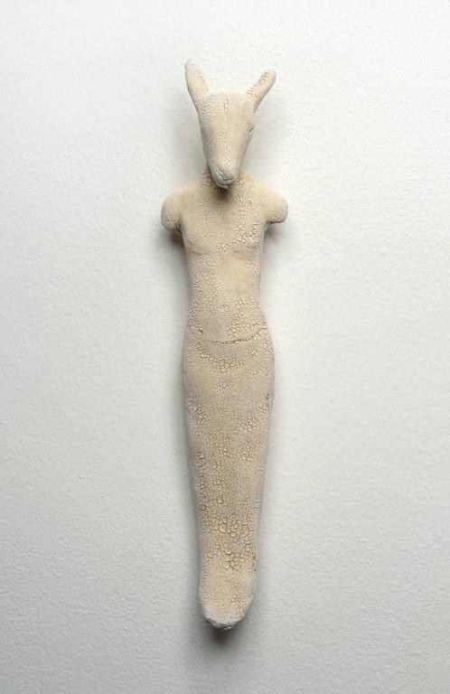 Robin Whiteman - Untitled Goat Figure in porcelain at 1stDibs