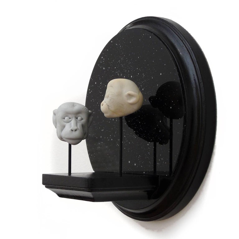 Marshall Hyde - Able and Miss Baker, Space Monkey series, Sculpture For ...