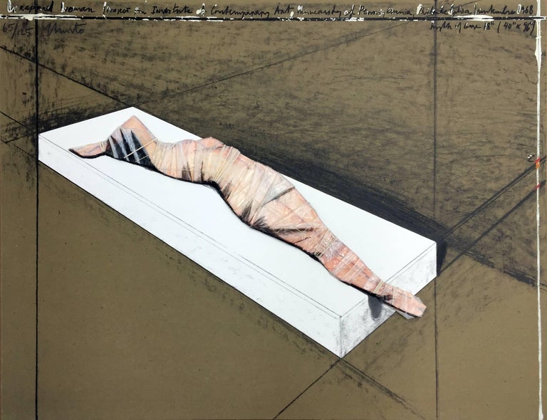 Christo and Jeanne-Claude - Wrapped Woman at 1stDibs