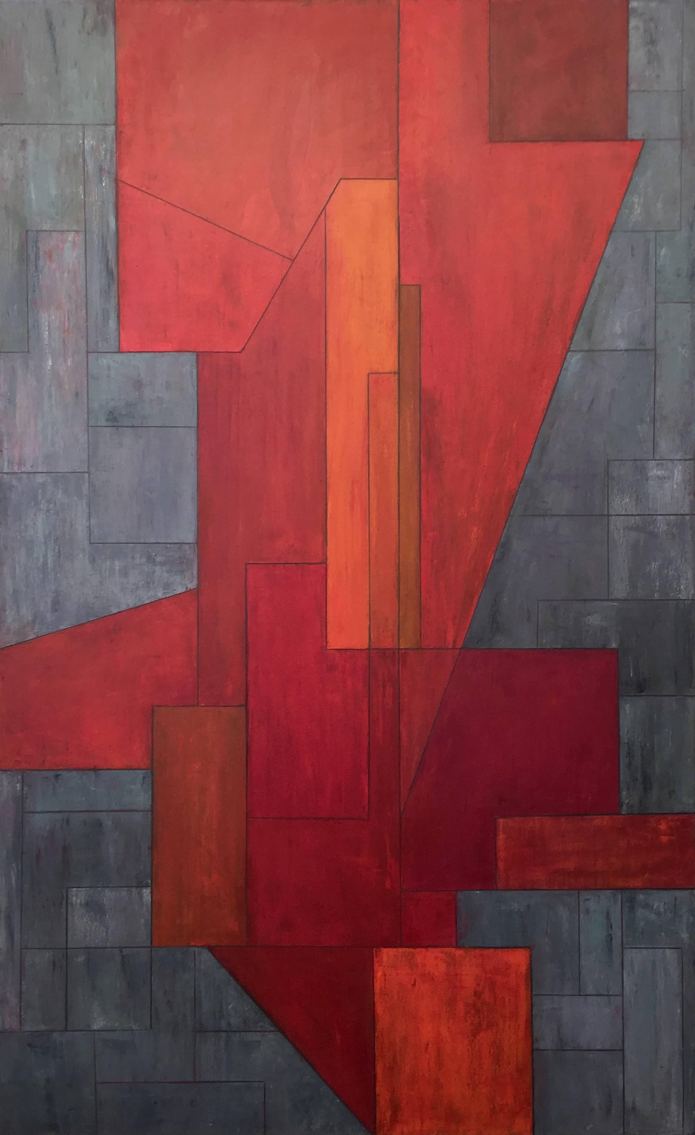Stephen Cimini - Large scale color abstract oil paintings For Sale at ...