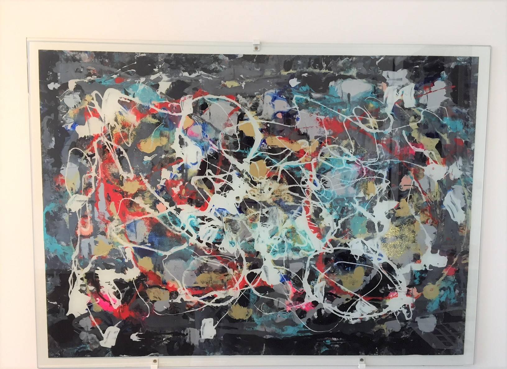 MAE Curates - Freestyle Abstract painting For Sale at 1stDibs