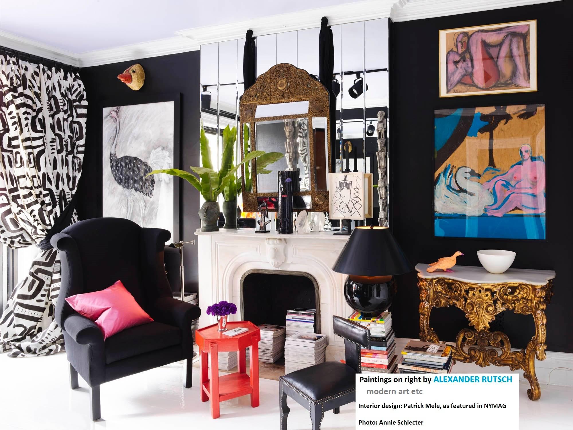 Alexander Rutsch - Painting - Leda and the Swan For Sale at 1stDibs ...