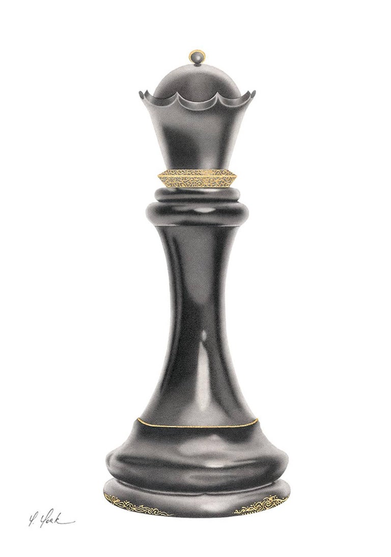 Fancy King And Queen Chess Pieces