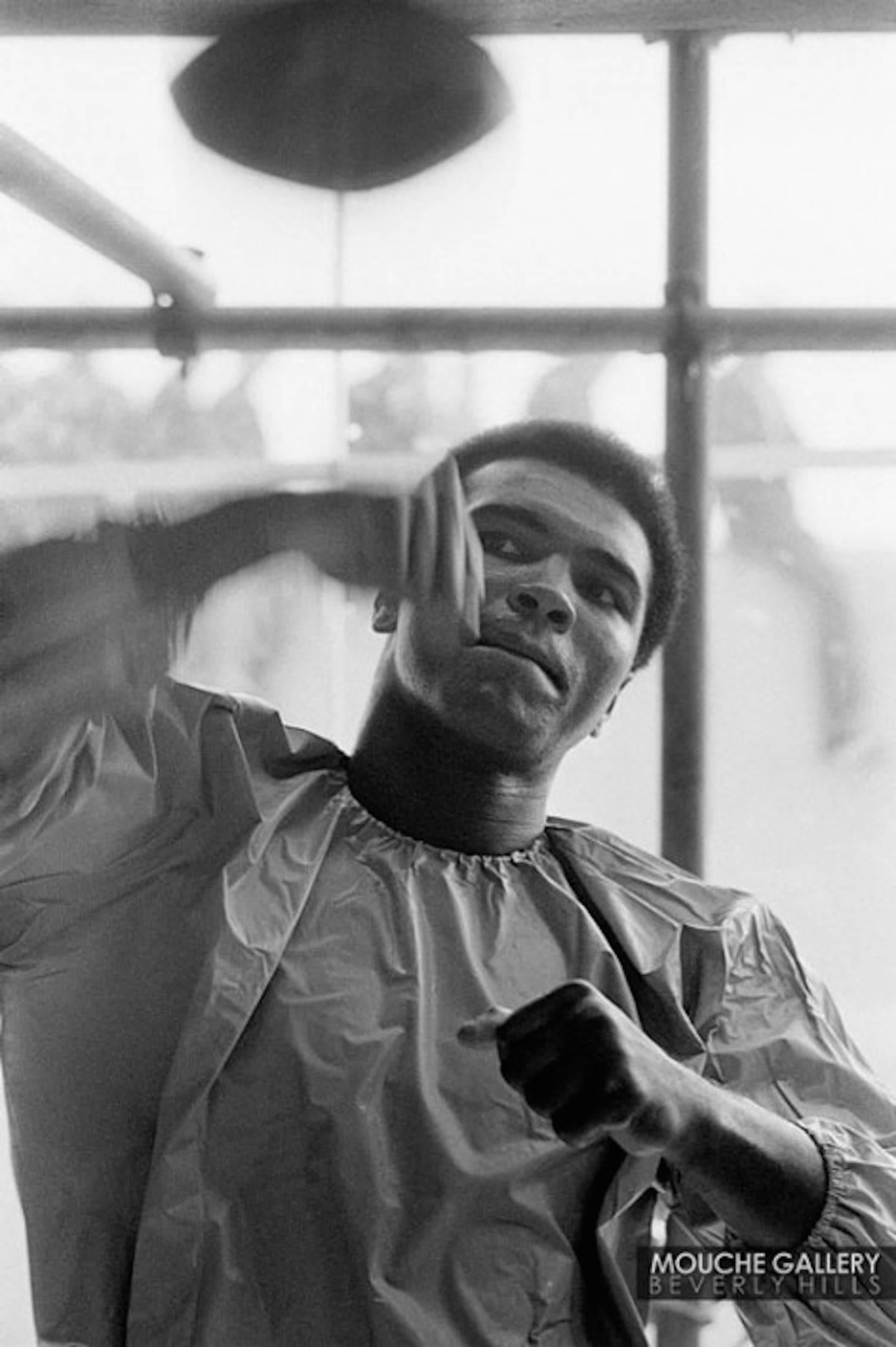 Terry O'Neill - Muhammad Ali Punching Bag For Sale at 1stDibs