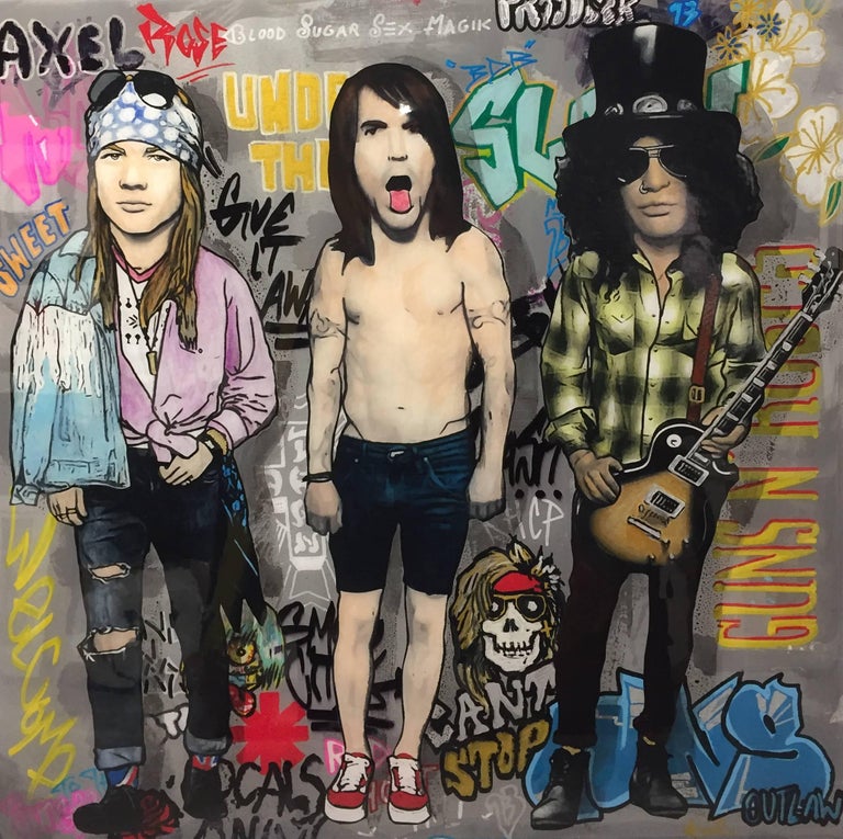 The Producer BDB - Axl, Kiedis, and Slash For Sale at 1stDibs
