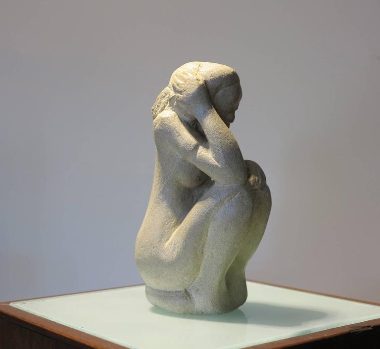 Unknown - Woman in Contemplation at 1stDibs