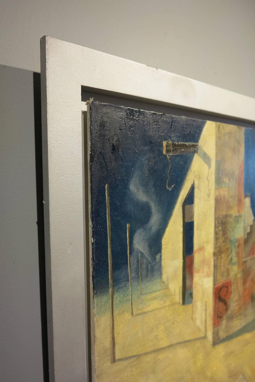 Robert Doney - Surrealist Landscape For Sale at 1stdibs