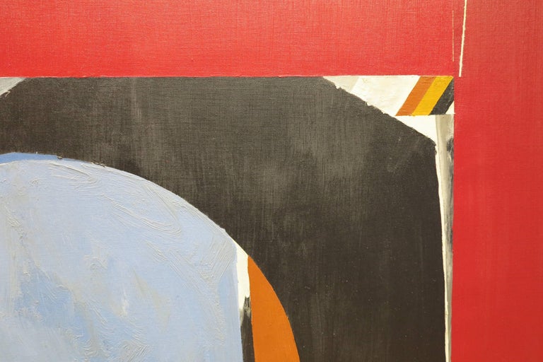 Budd Hopkins - Untitled Red Abstract at 1stDibs | budd hopkins art for sale