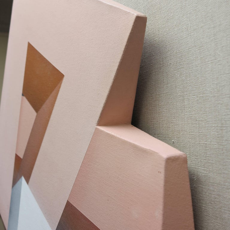 Shozo Nagano - Elements (Hard Edge Abstraction painting) at 1stDibs