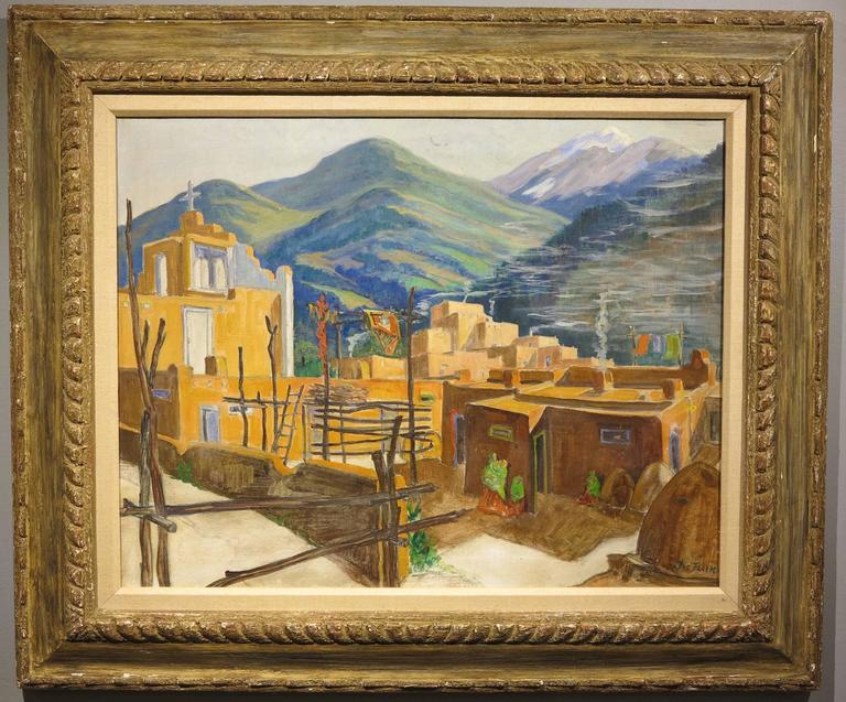 Joseph Fleck - Pueblo at 1stDibs