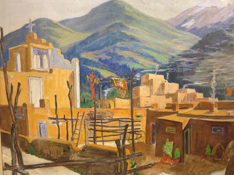 Joseph Fleck - Pueblo at 1stDibs