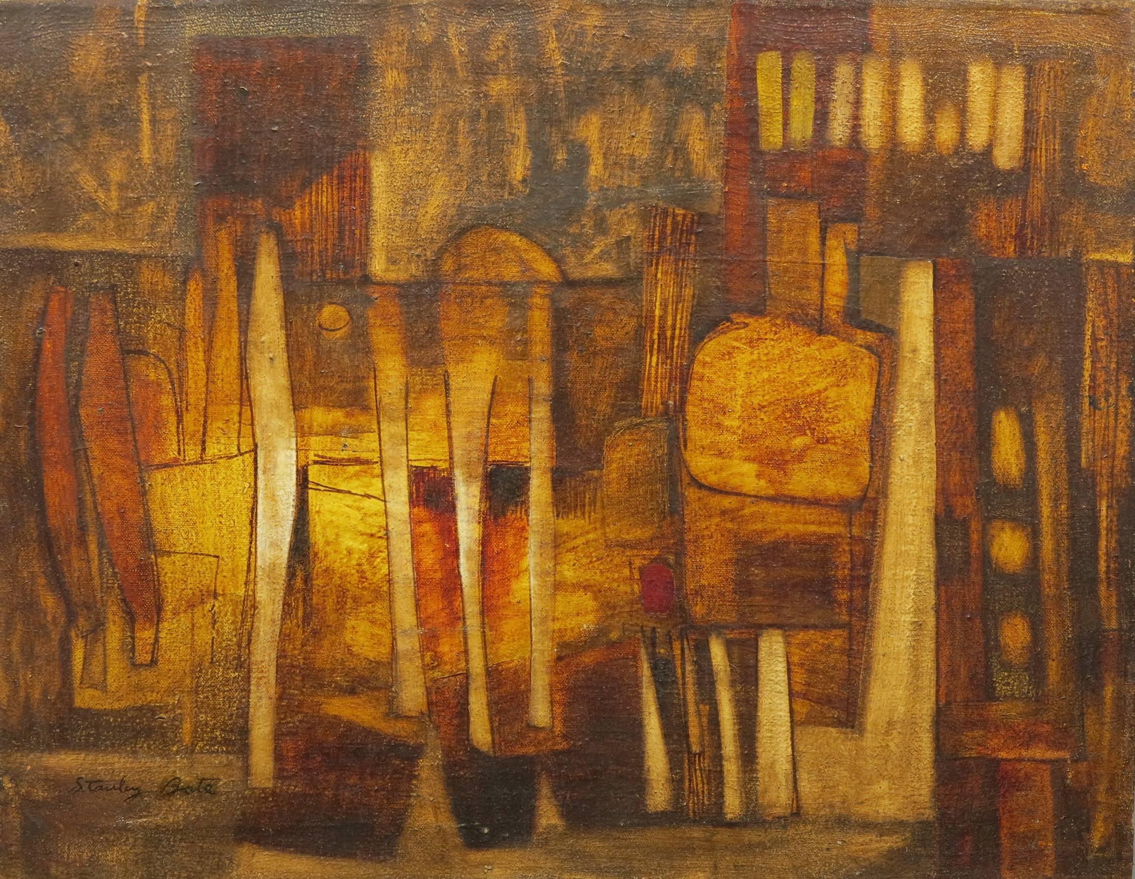 Carl TImner - City and Trees (Mid-century Italian landscape painting ...