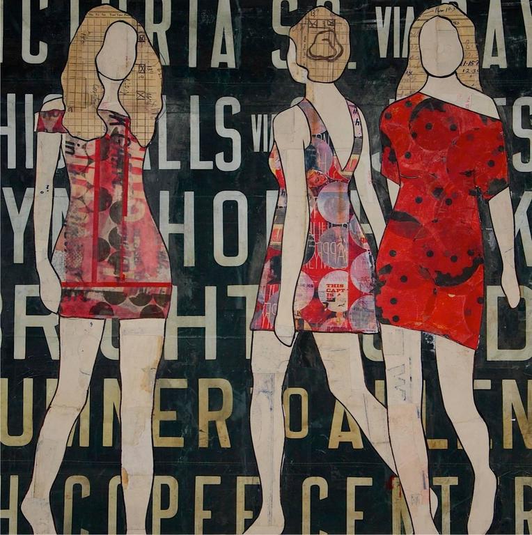 Jane Maxwell - 3 Walking Girls For Sale at 1stDibs