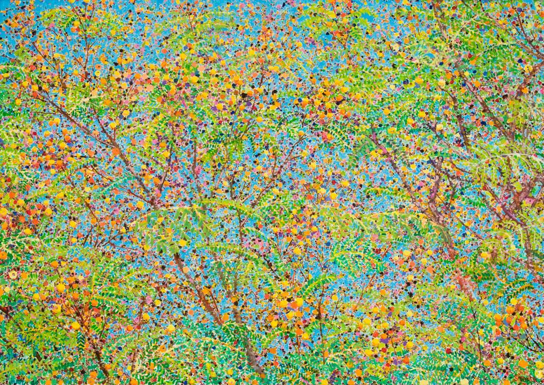 Jim Stoker - Golden Ball Lead Tree in May at 1stDibs | golden ball lead ...