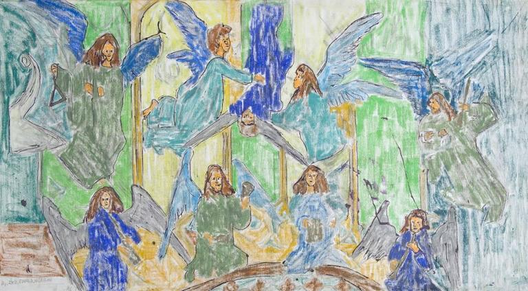 Ike Edward Morgan - Angels For Sale at 1stDibs | edward morgan artist